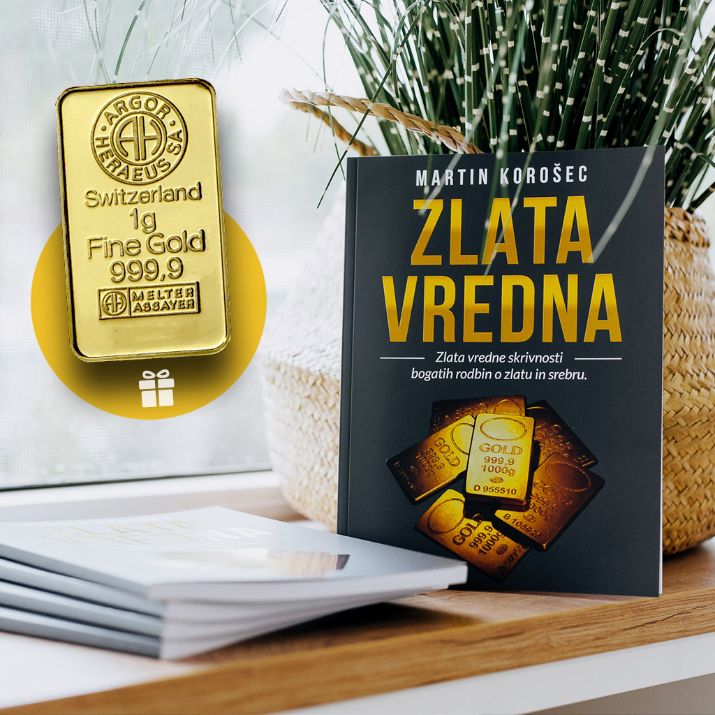 Za zlato poletje.⭐ Podarimo zlato ploščico. 🎁 Pozlatite svoje prihranke.